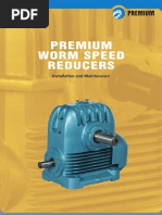 Elecon Gear Box O&M Manual | PDF | Bearing (Mechanical) | Gear