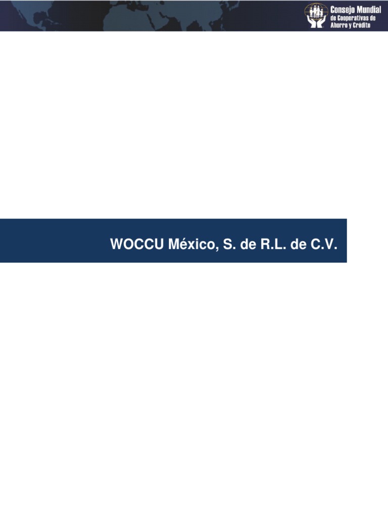 Presentación Woccu México | PDF | Marketing | México