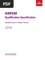 ABRSM Grade 5 Theory Pass Marks | PDF | Clef | Rhythm