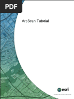 Arcscan Tutorial | PDF | Arc Gis | Data