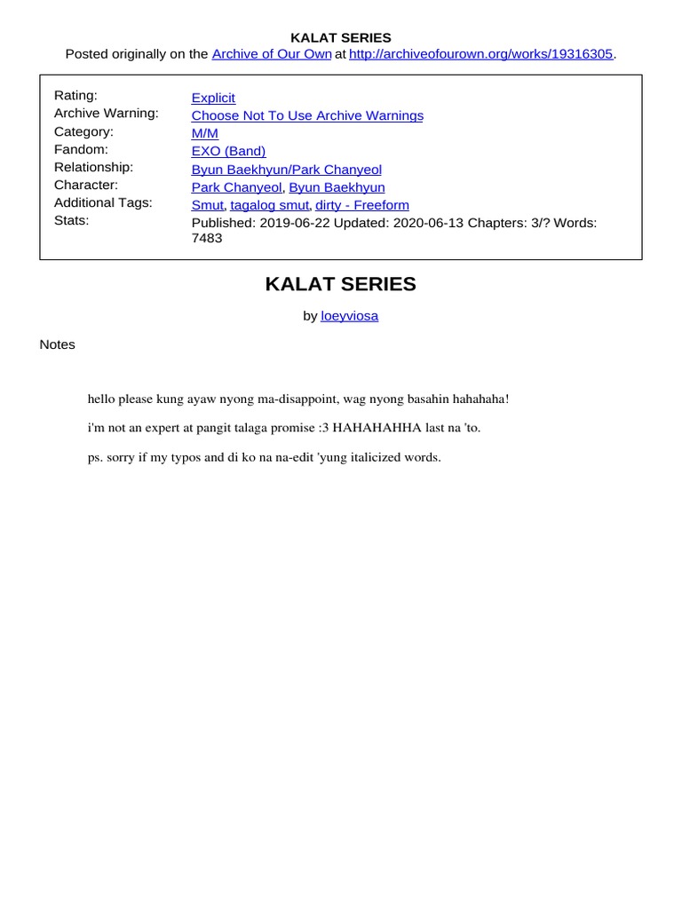 Kalat Series PDF | PDF