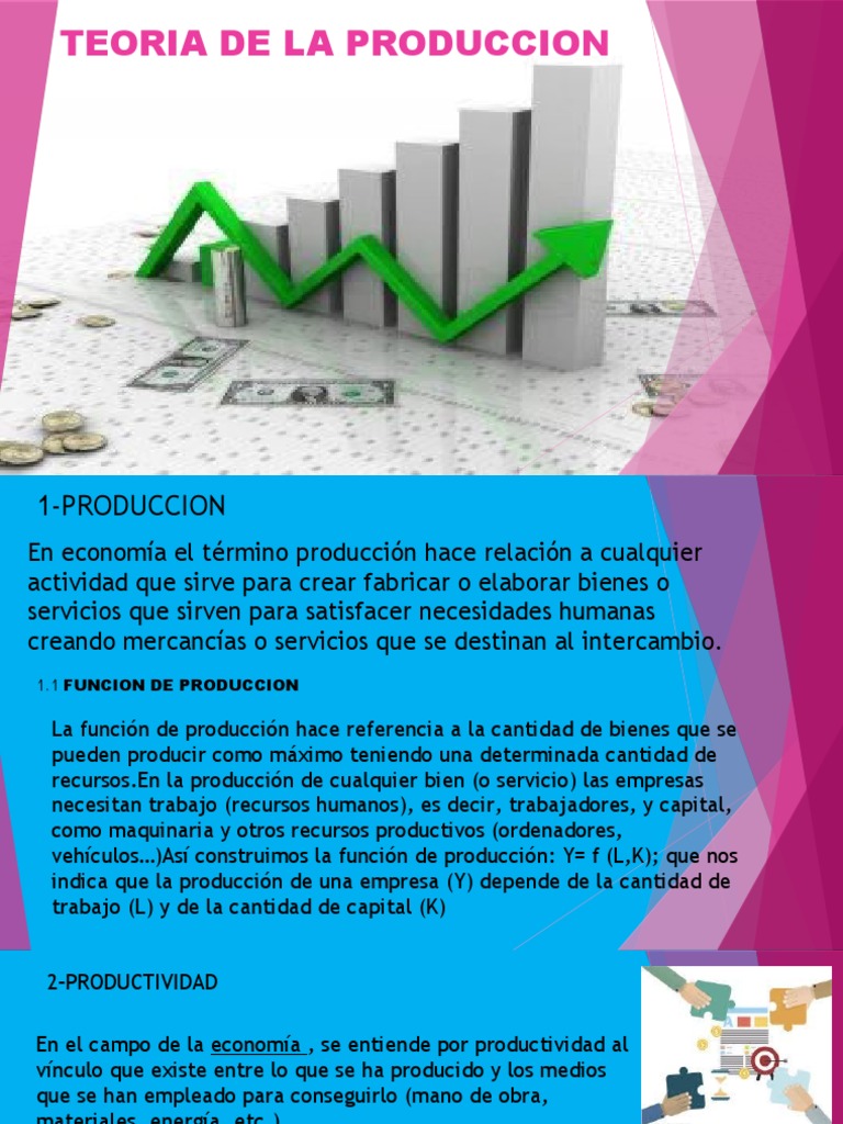 Teoria de La Produccion | PDF | Factores de producción | Capital (economía)