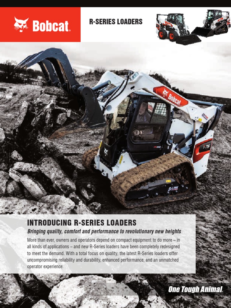 Bobcat R-Series Loaders | PDF | Loader (Equipment) | Truck