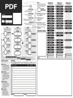 Mothership Character Sheet Form | PDF | Equipment