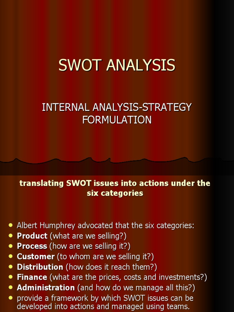 Effective SWOT Analysis Framework | PDF | Swot Analysis | Business