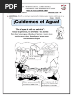 Fichas Como Cuidar El Agua PDF | PDF