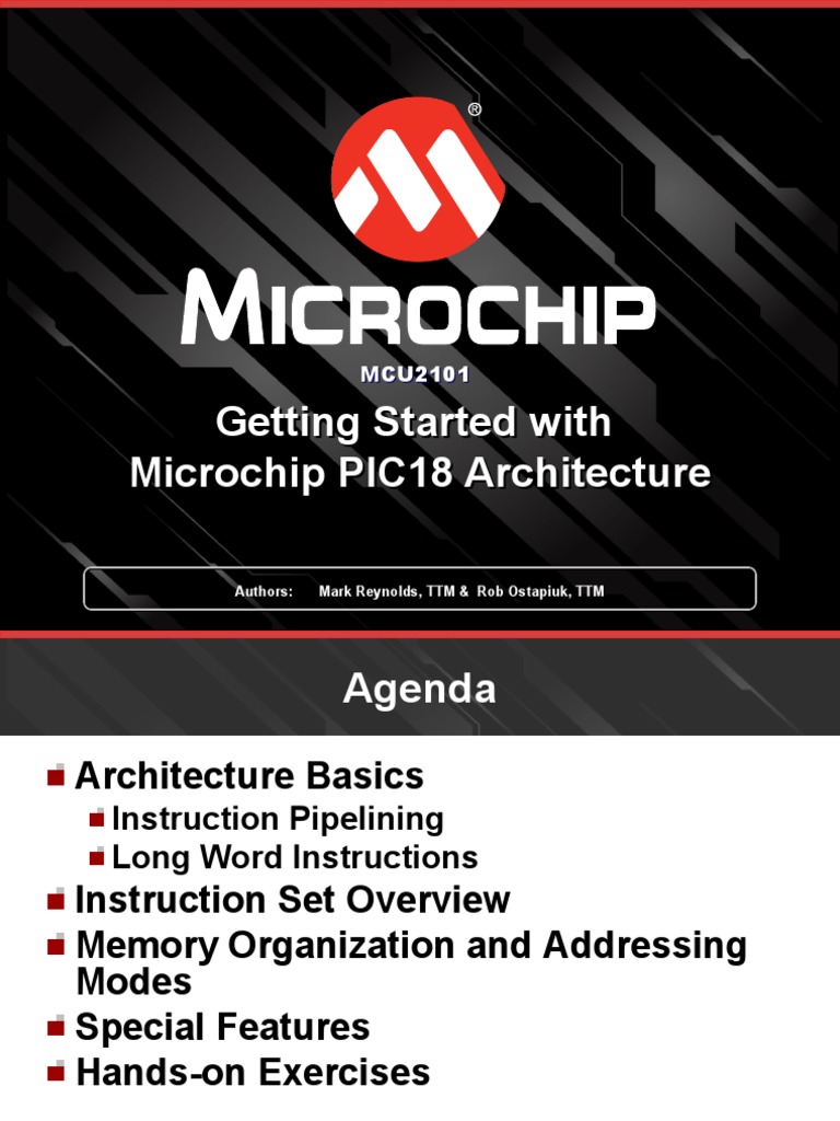Getting Started With Microchip PIC18 Architecture | PDF | Computer Science | Electrical Engineering
