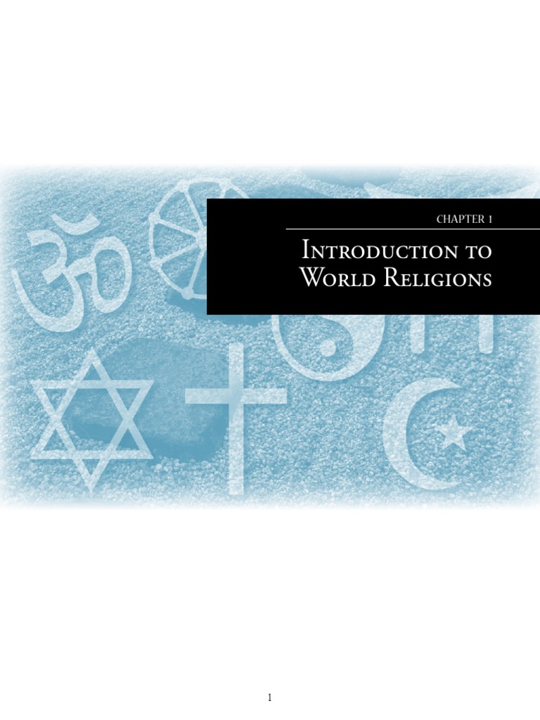 Introduction To World Religions: Chapter 1 | PDF | Salvation | Mysticism