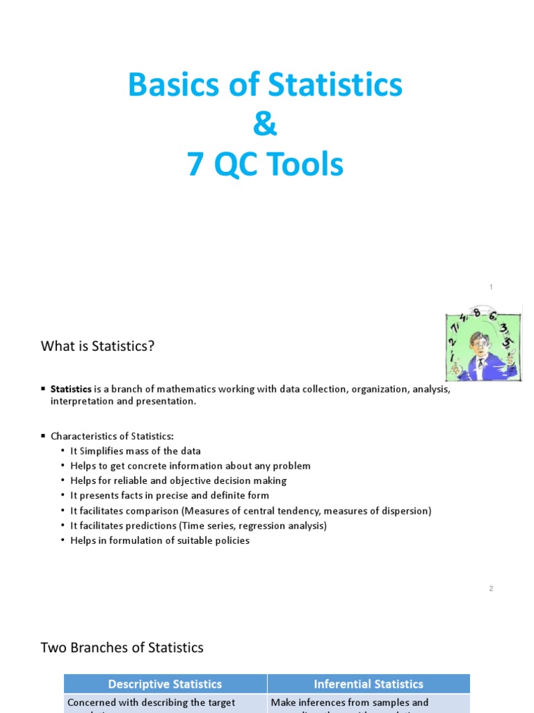 7 QC Tools | PDF | Statistics | Standard Deviation