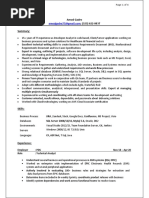 H1B Resume Template | PDF | Enterprise Resource Planning | Application ...