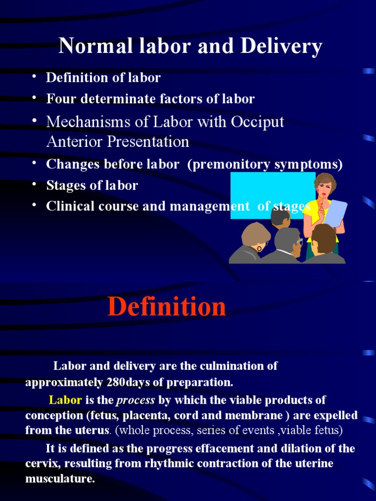 最新版Normal labor and delivery | PDF | Childbirth | Pelvis