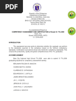 Conduct Competency Assessment SCRIPT | PDF | Question | Educational ...