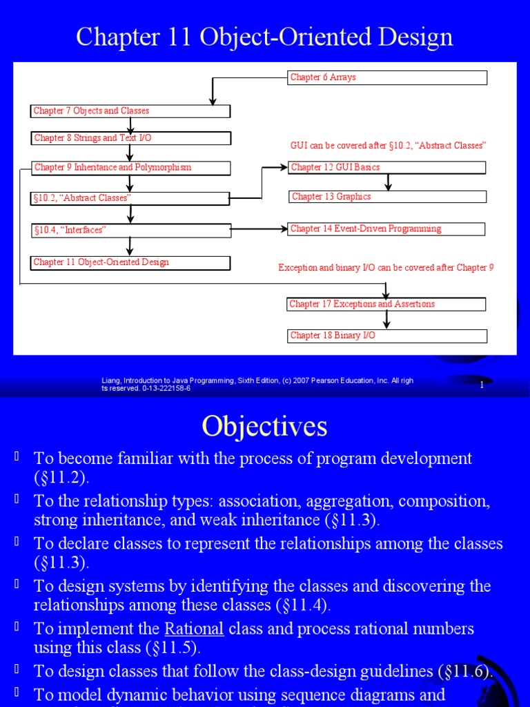 Chapter 11 Object-Oriented Design | PDF | Class (Computer Programming) | Inheritance (Object ...