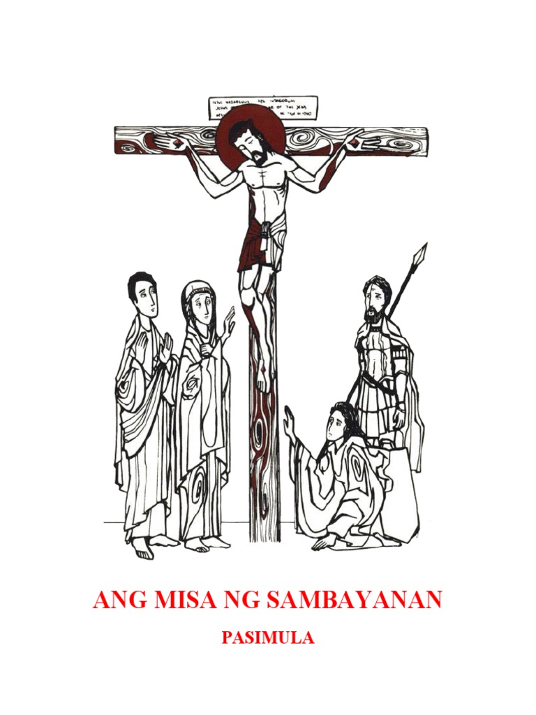 Ang Misa NG Sambayanan | PDF