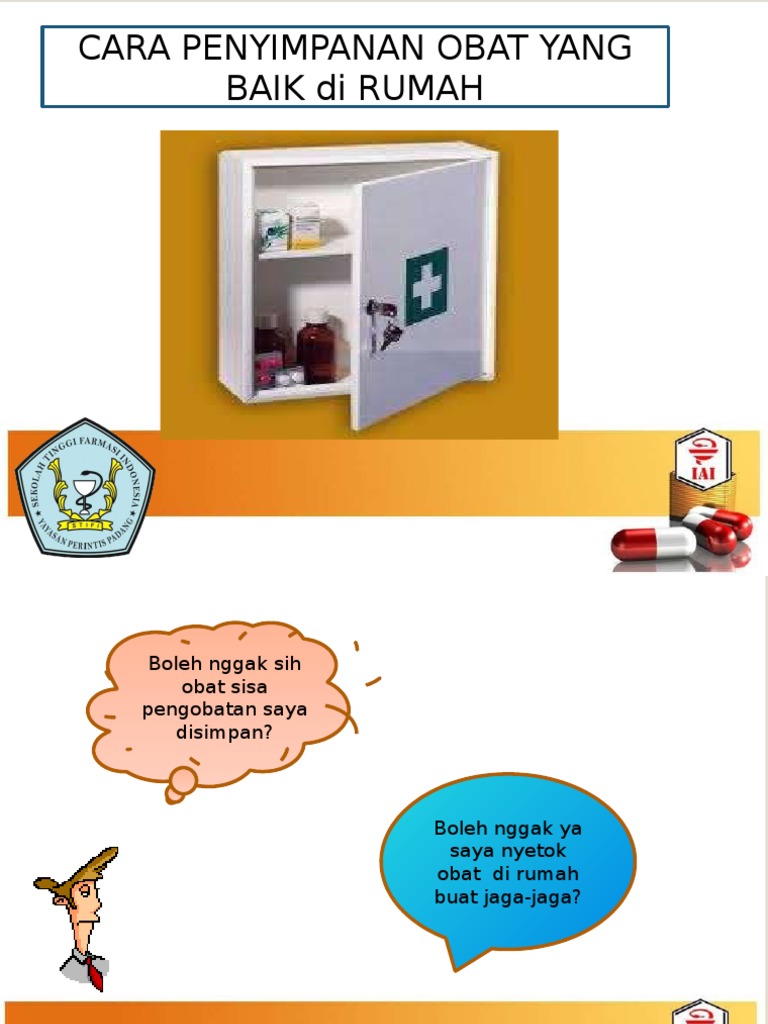 Penyimpanan Obat Yang Baik Pdf Pdf