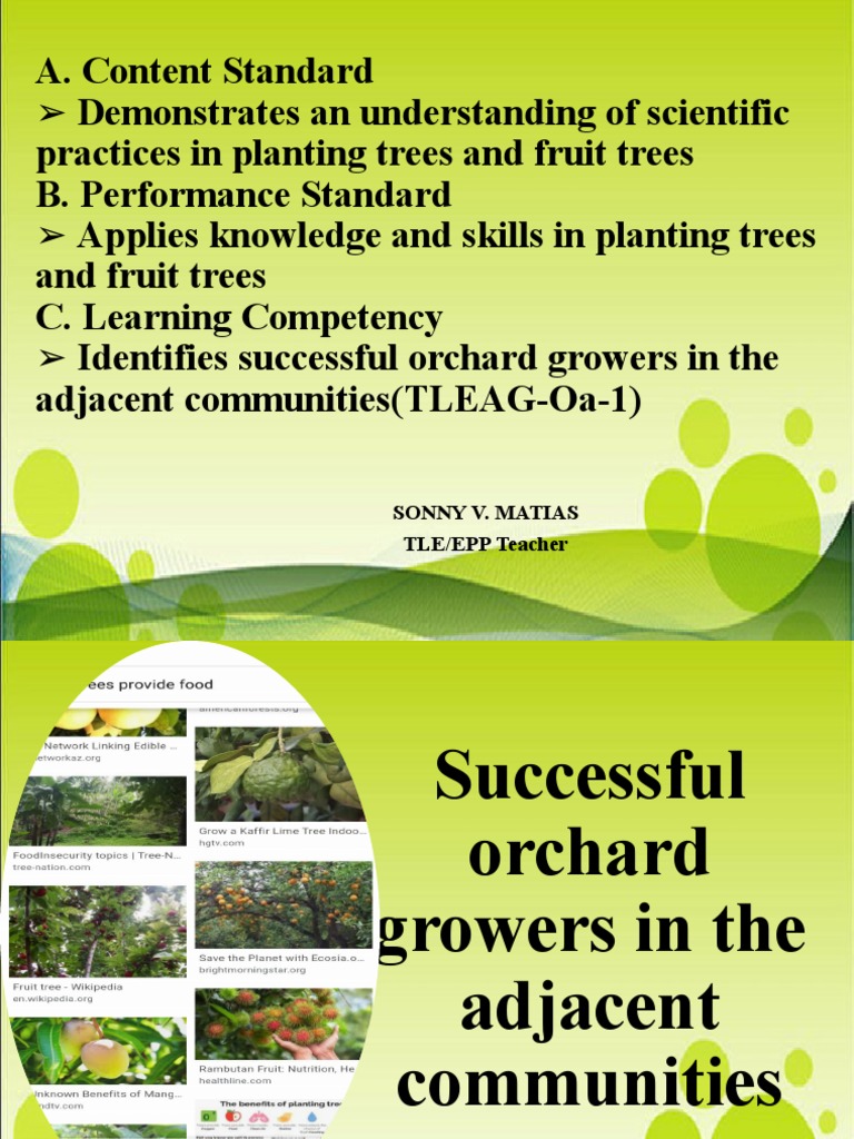 Sonny V. Matias TLE/EPP Teacher | PDF | Learning | Cognition