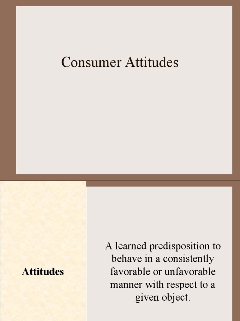 Understanding Consumer Attitudes: A Comprehensive Review of Models and Methods to Measure ...