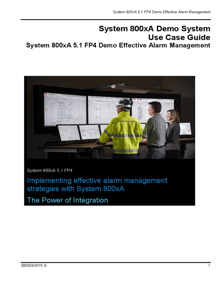 System 800xa Demo System Use Case Guide | PDF | System | Product Lifecycle