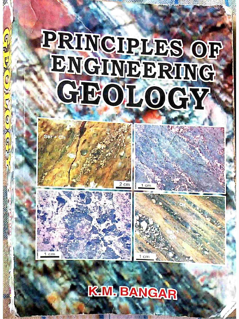 Principle of Engieneering Geology by K M BANGAR | PDF