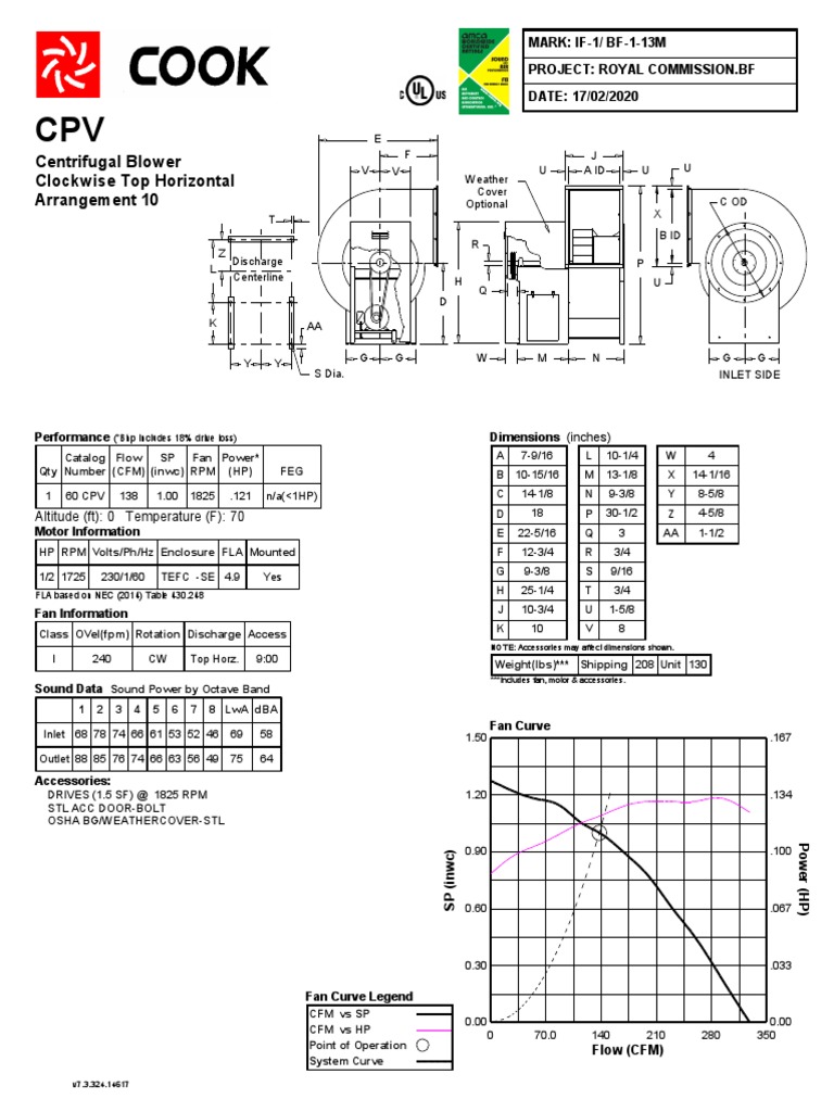 Bleed Fan Selection | PDF | Applied And Interdisciplinary Physics ...