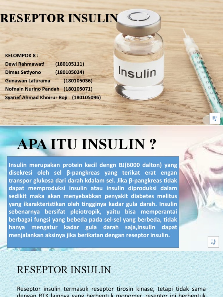 Reseptor Insulin | PDF | Kesehatan Holistik