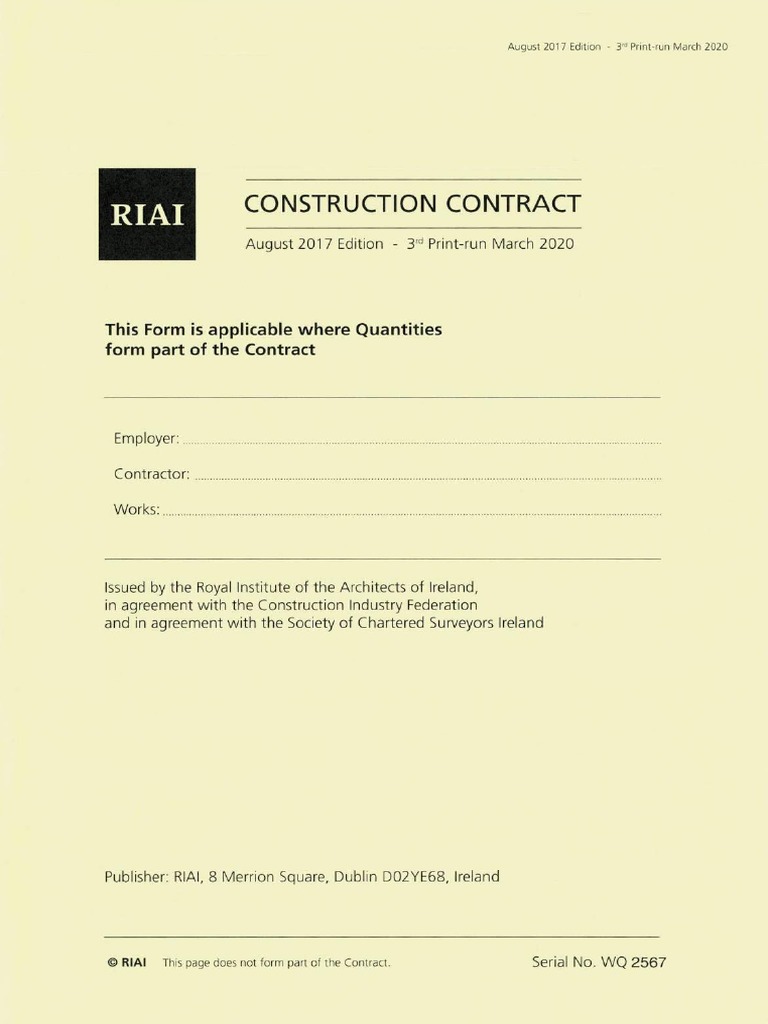 RIAI 2017 Yellow Book | PDF