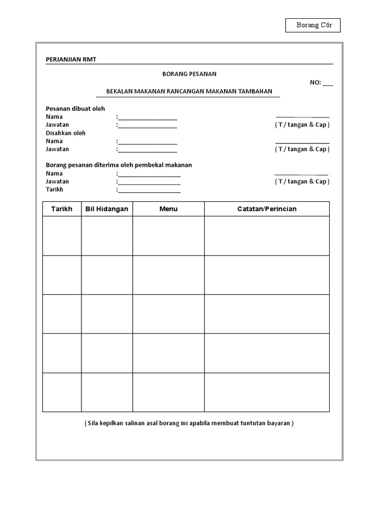 Borang C6r Rmt 2020 - Riset