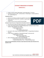 Primavera P6 Exercise Worksheet 1.08 | PDF | Worksheet | All Rights ...