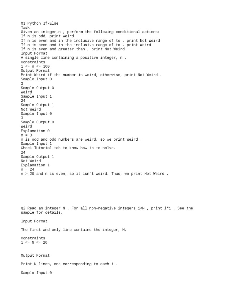 Python Final Evaluation Pdf Computer Programming Software Engineering