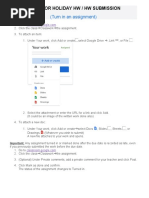 How To Submit Assignment | PDF | Art | Computers
