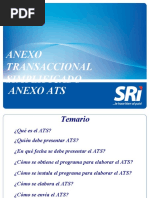 Generar Anexo ATS Deede EXCEL para El SRI | PDF | Microsoft Excel | Microsoft Office