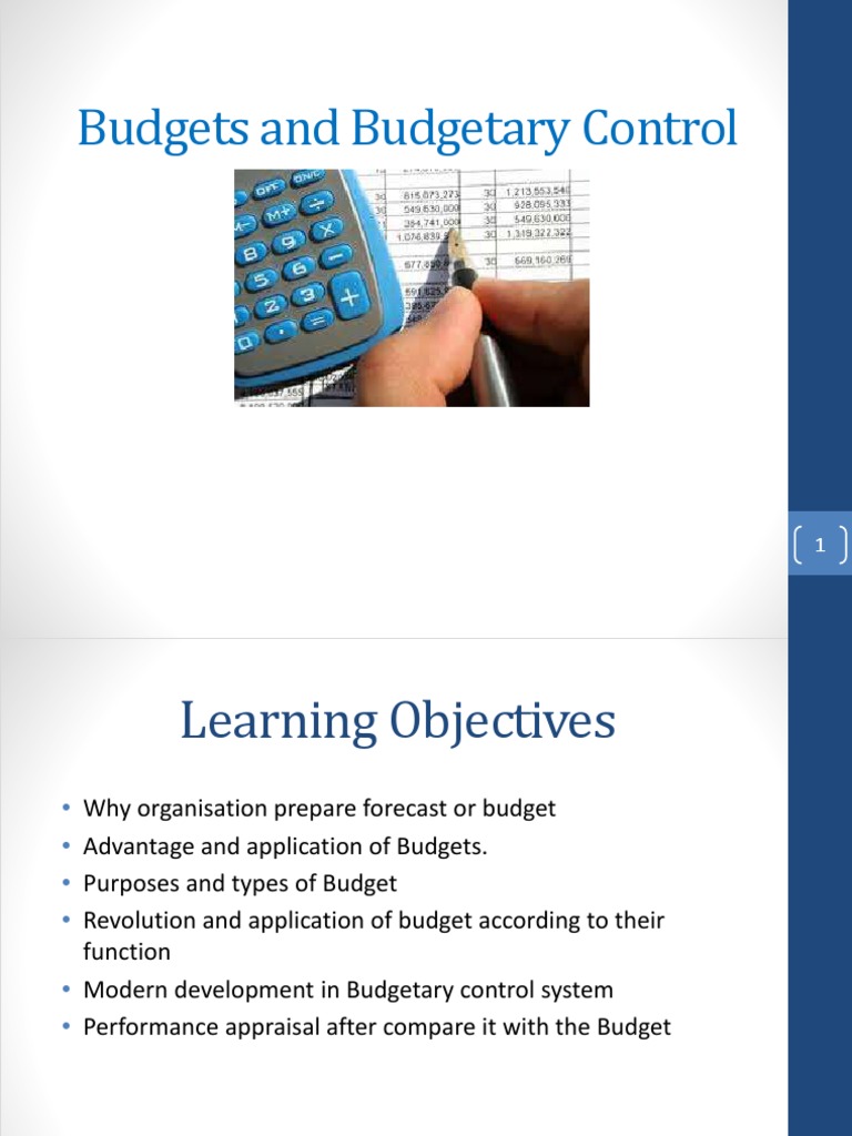 Budgets and Budgetary Control | PDF | Budget | Economies