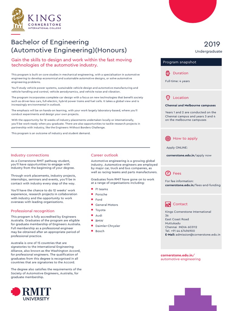 Automotive Engineering PDF | PDF | Engineering | Mechanical Engineering