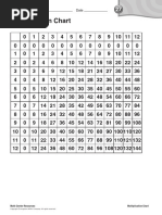 1-60 Number Chart Printable | PDF