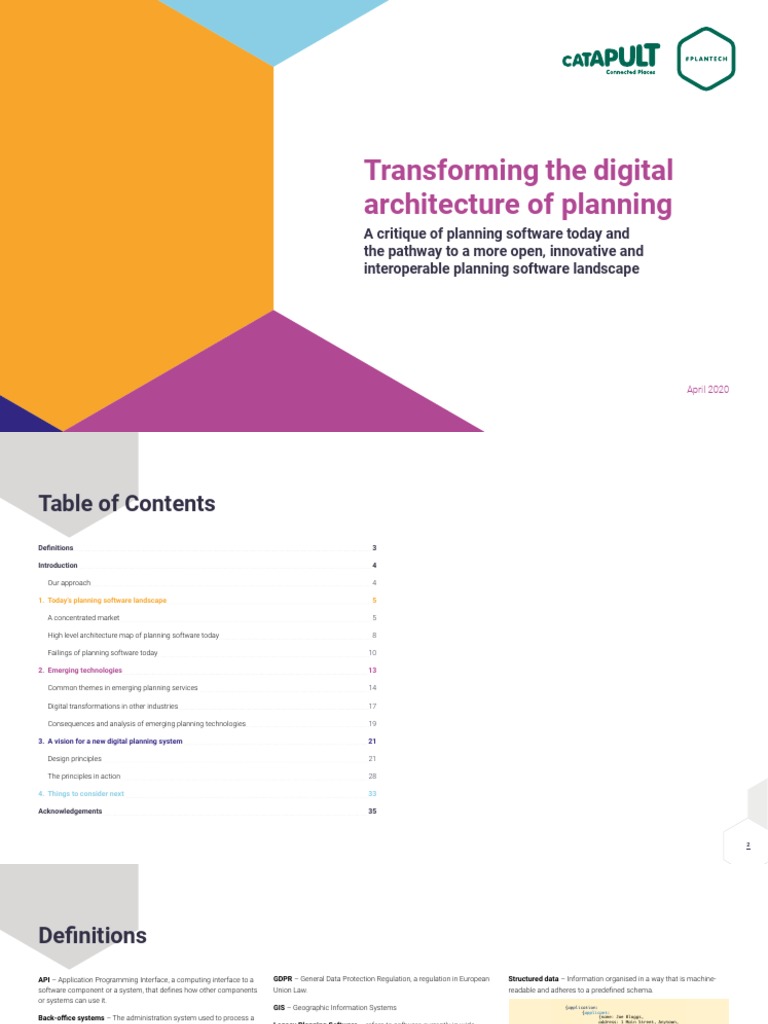 Transforming The Digital Architecture of Planning | Download Free PDF ...