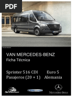 Ficha Técnica Sprinter 415 | PDF | Eje | Direccion
