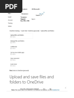 OneDrive User Manual and Setup Guide | PDF | Computer File | Computing ...