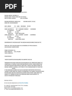 Reason For Lost Codes | PDF | Airport | Baggage