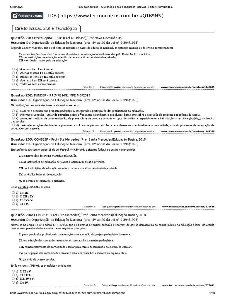 TEC Concursos - Questões para Concursos, Provas, Editais, Simulados - 4 ...