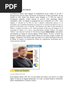 La Historia de Python | PDF