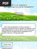 Basic Vocabulary Words in Tagalog | PDF