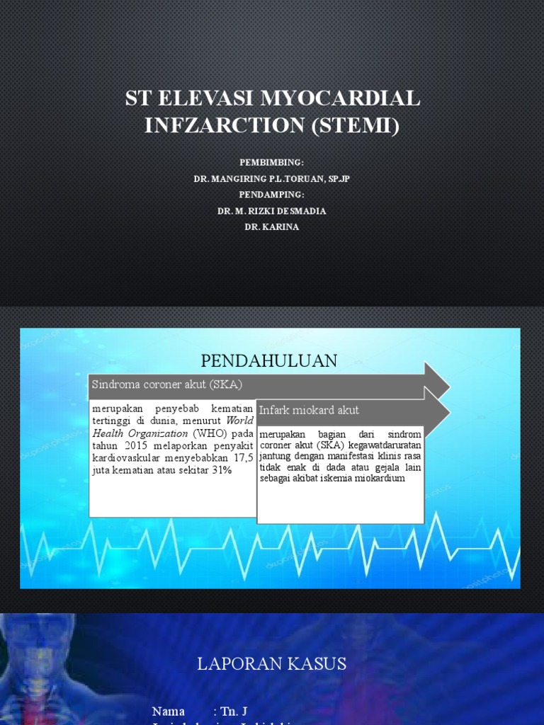 STEMI: Diagnosis dan Penatalaksanaan | PDF