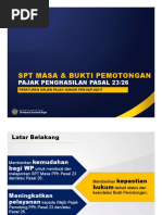 Buku Manual Coretax 2024 - 13 Pelaporan SPT Masa PPh 21-26 (2) | PDF