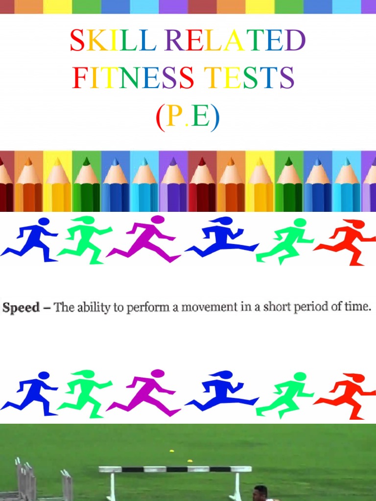 Skill Related Fitness Tests | PDF
