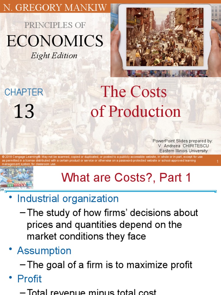 Chapter 13 The Costs of Production | PDF | Average Cost | Marginal Cost