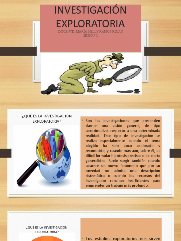 Investigación Exploratoria: Definición y Ejemplos | PDF | Microsoft ...