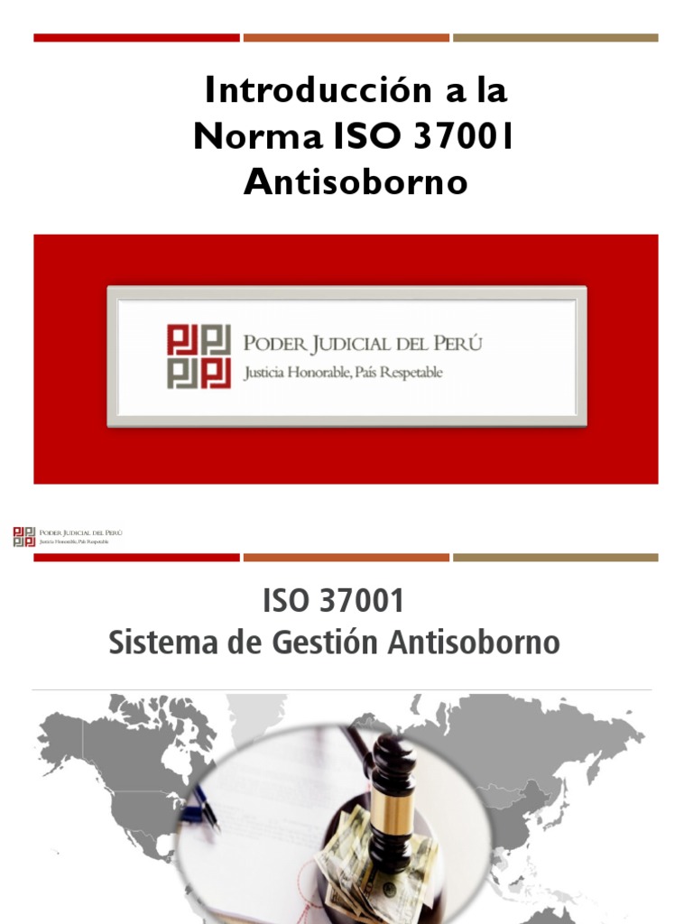 Curso de Introduccion A La Norma ISO 37001 - Modulo I | PDF ...