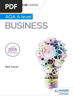 Edexcel A Level Business Equations | PDF | Output (Economics) | Revenue