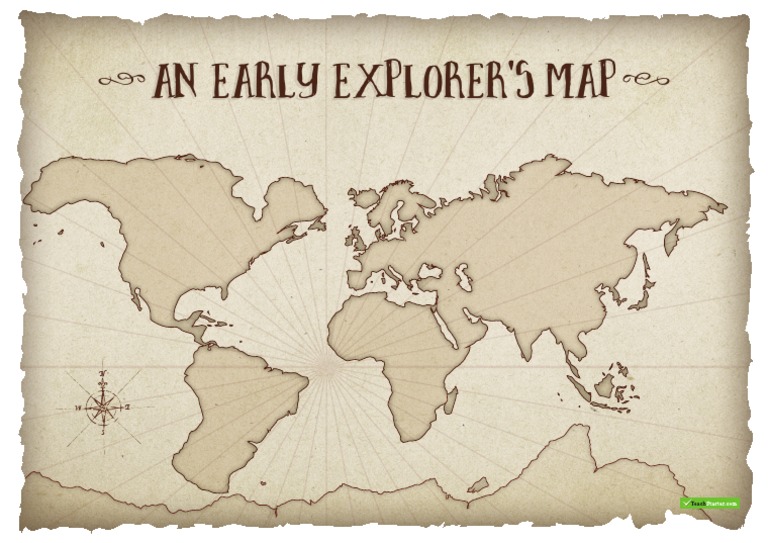 Early Explorers Map | PDF