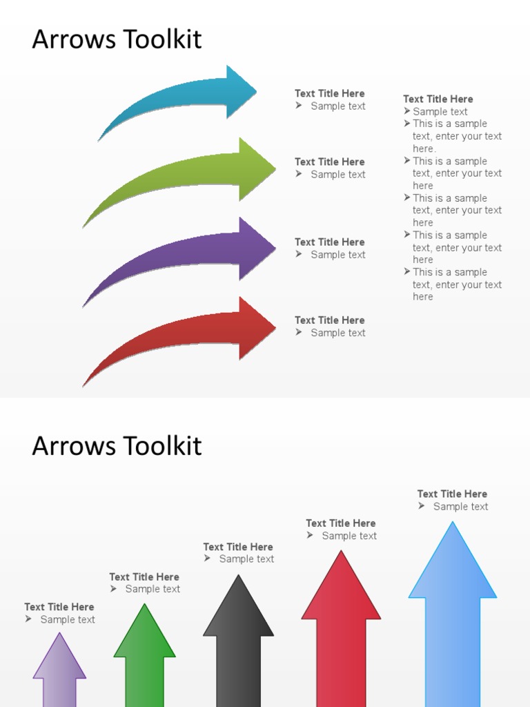 Arrows Toolkit: Sample Text Templates | PDF | Office Suites | Microsoft ...